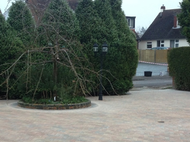 Block Paving Driveway With Tree Beds - Abbey Paving. Block Paving ...